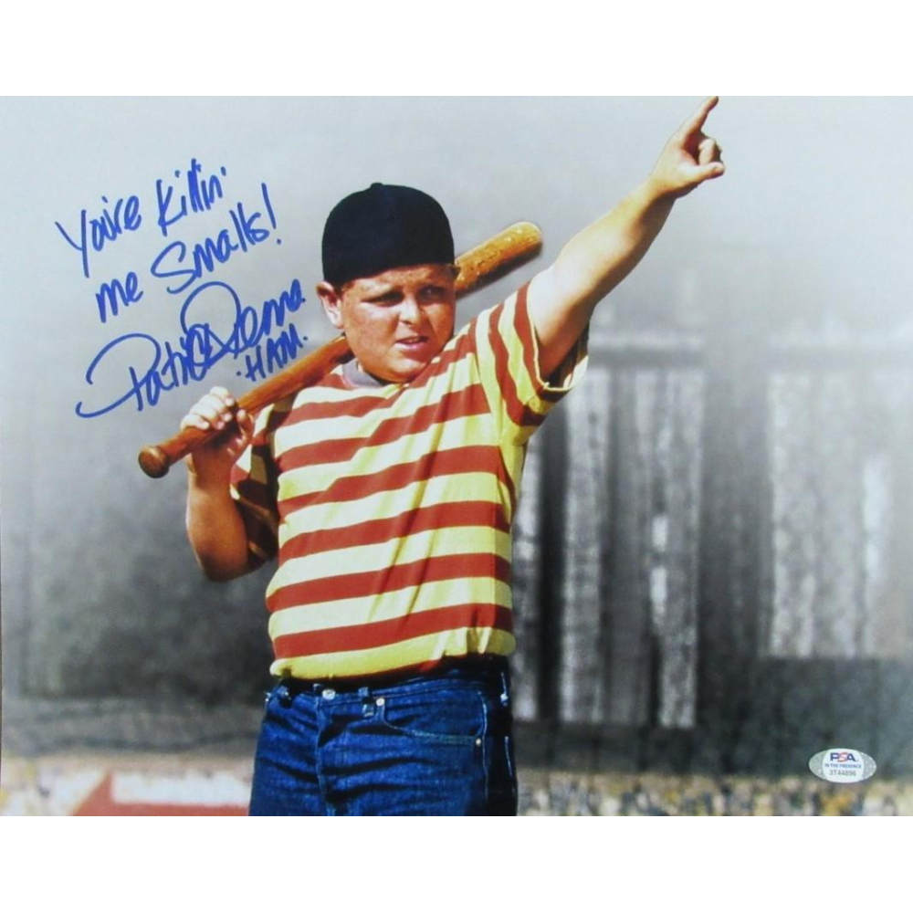 Patrick Renna Signed "The Sandlot" 11x14 Photo Inscribed "You're Killin ...