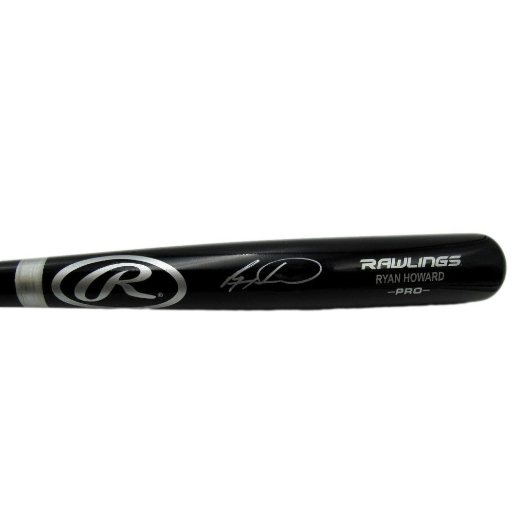 Ryan Howard Signed Rawlings Pro Player Model Baseball Bat (JSA ...