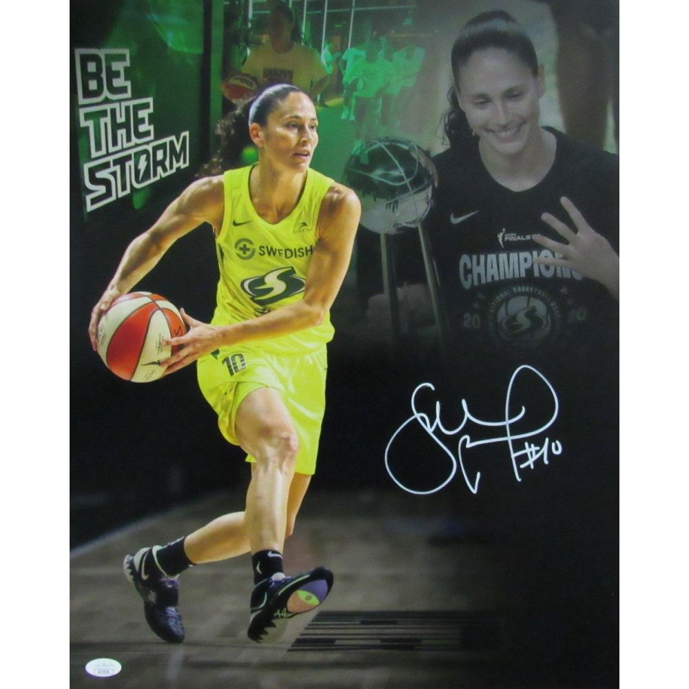 Sue Bird Signed Storm 16x20 Photo (JSA) | Pristine Auction