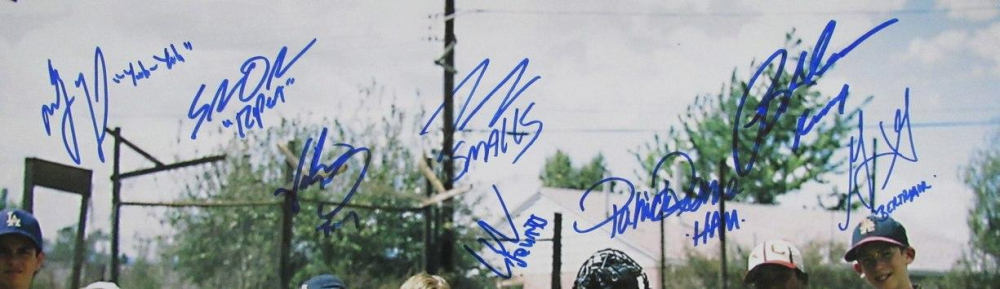 "The Sandlot" 16x20 Photo Cast Signed By (8) with Patrick Renna, Grant ...