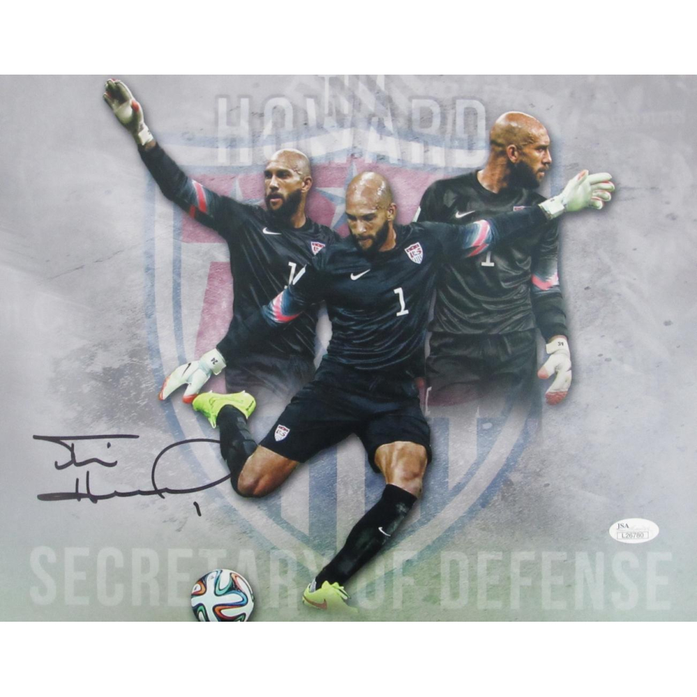 Tim Howard Signed Team USA 11x14 Photo (JSA) | Pristine Auction