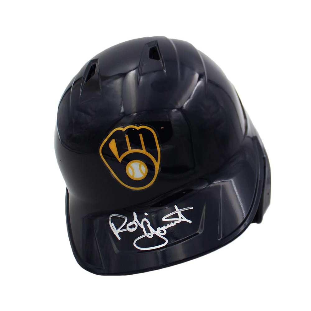 Robin Yount Signed Brewers Batting Helmet (Radtke) | Pristine Auction