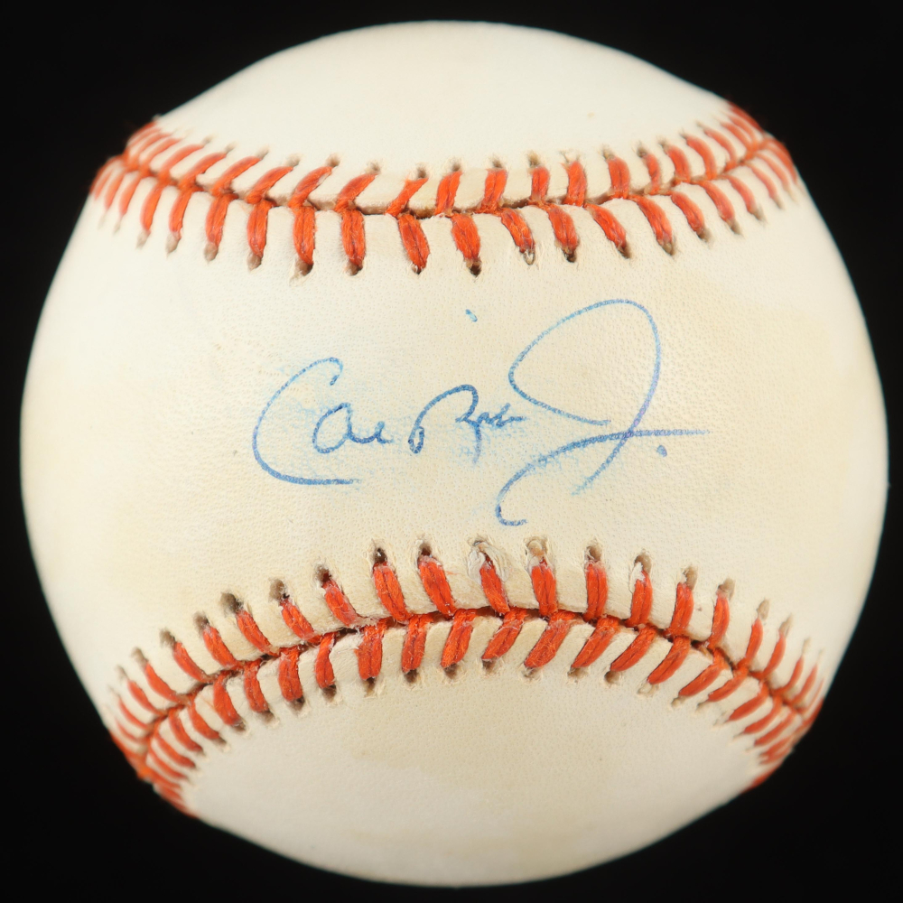 Cal Ripken Jr. Signed ONL Baseball with Display Case (PSA) | Pristine ...