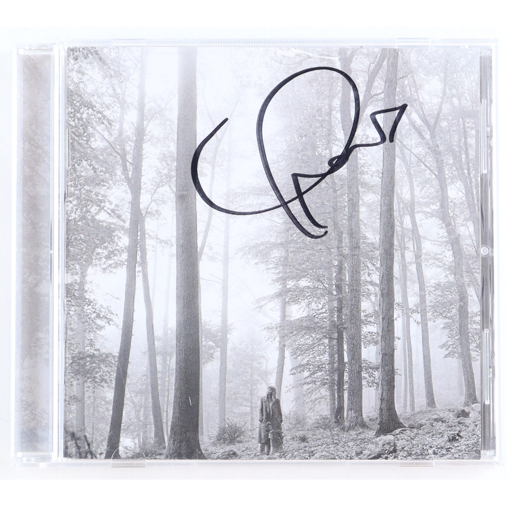 Taylor Swift Signed "Folklore" CD Cover (Beckett) | Pristine Auction