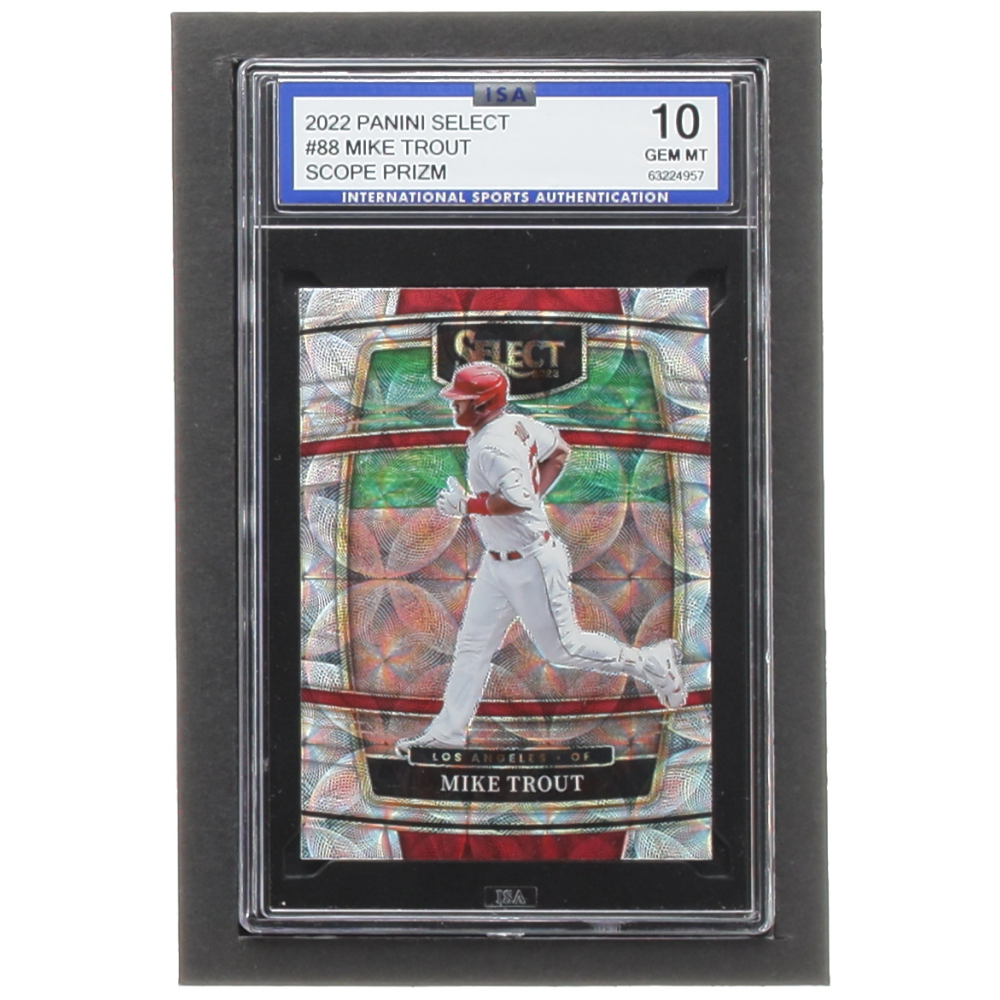 Mike Trout 2022 Select Scope #88 (ISA 10) | Pristine Auction