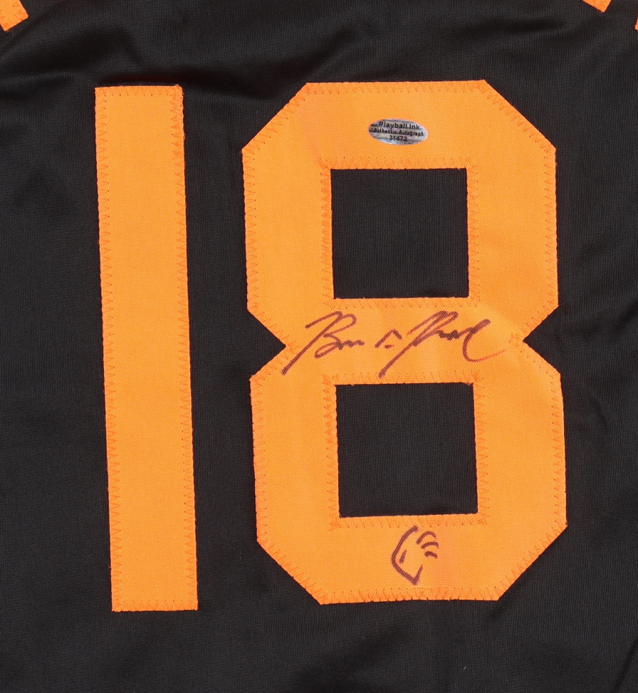 Brian A. Prince Signed Jersey with Hand-Drawn Predator Sketch (Playball ...