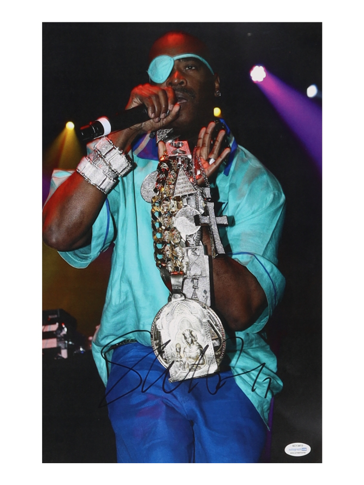 Slick Rick Signed 11x17 Photo (AutographCOA) | Pristine Auction