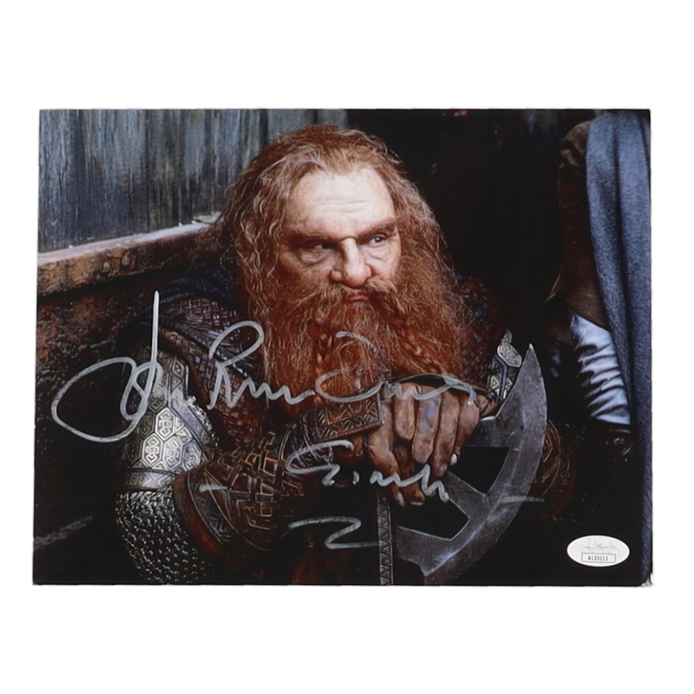 John Rhys-Davies Signed "The Lord of the Rings" 8x10 Photo (JSA ...