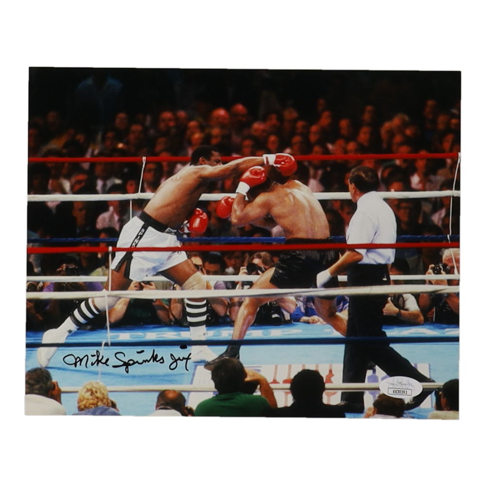 Mike "Jinx" Spinks Signed 8x10 Photo (JSA) | Pristine Auction