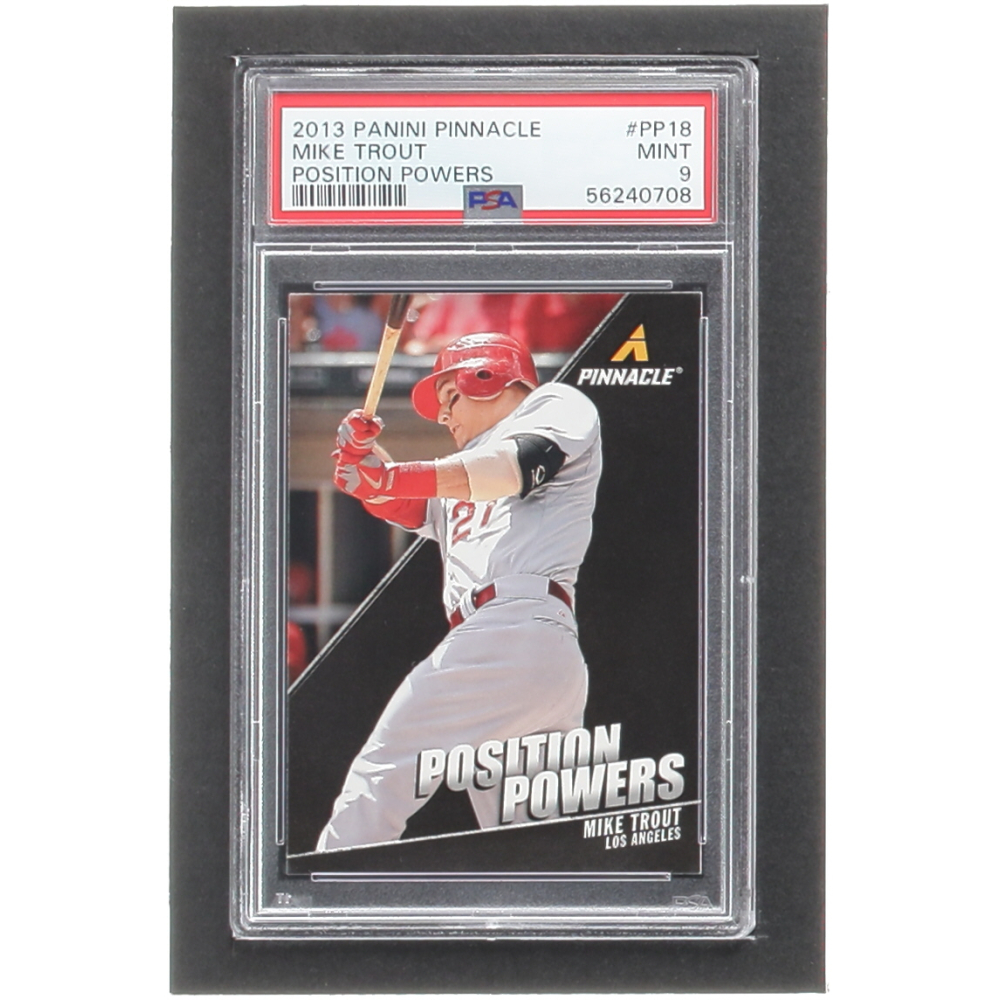Mike Trout 2013 Pinnacle Position Powers #18 (PSA 9) | Pristine Auction