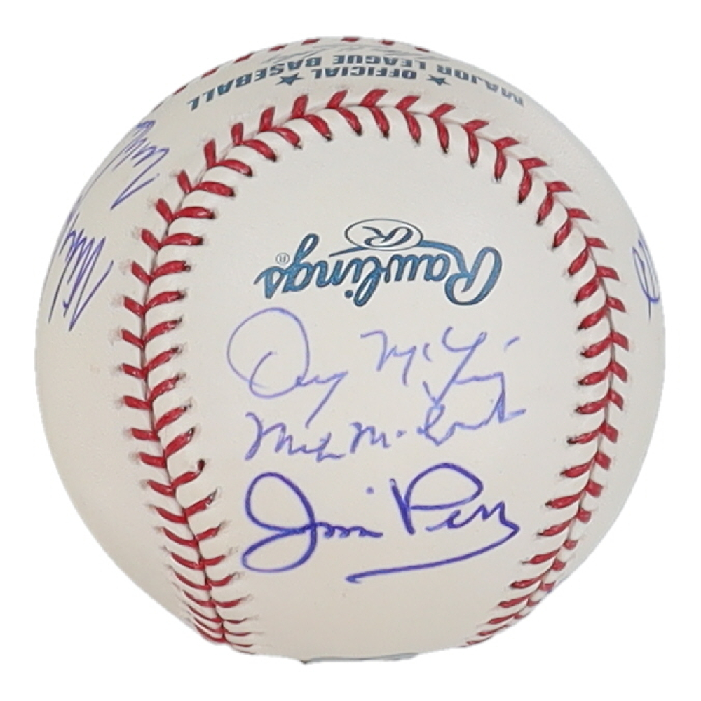 Cy Young Winners Signed OML Baseball with (11) Gaylord Perry, Mike ...