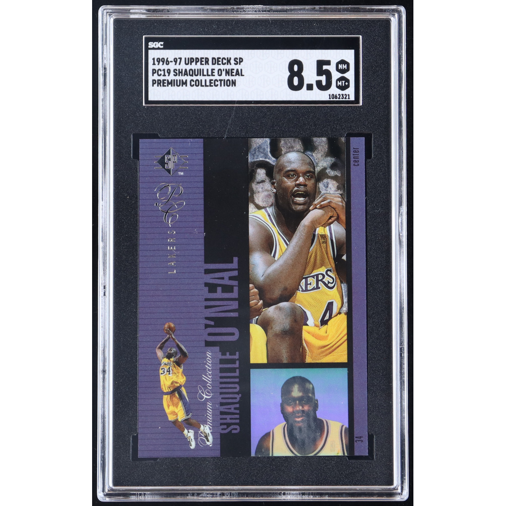 Shaquille O'Neal 1996-97 SP Holoviews #PC19 (SGC 8.5) | Pristine Auction