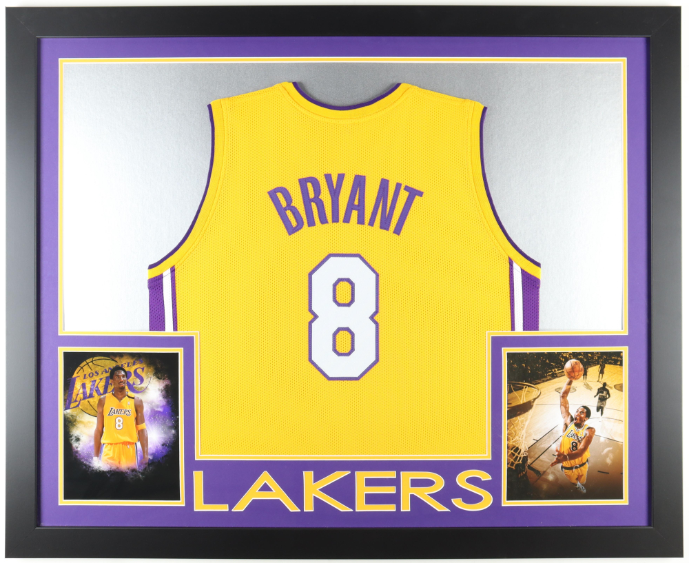 Kobe Bryant Custom Framed Jersey Display | Pristine Auction