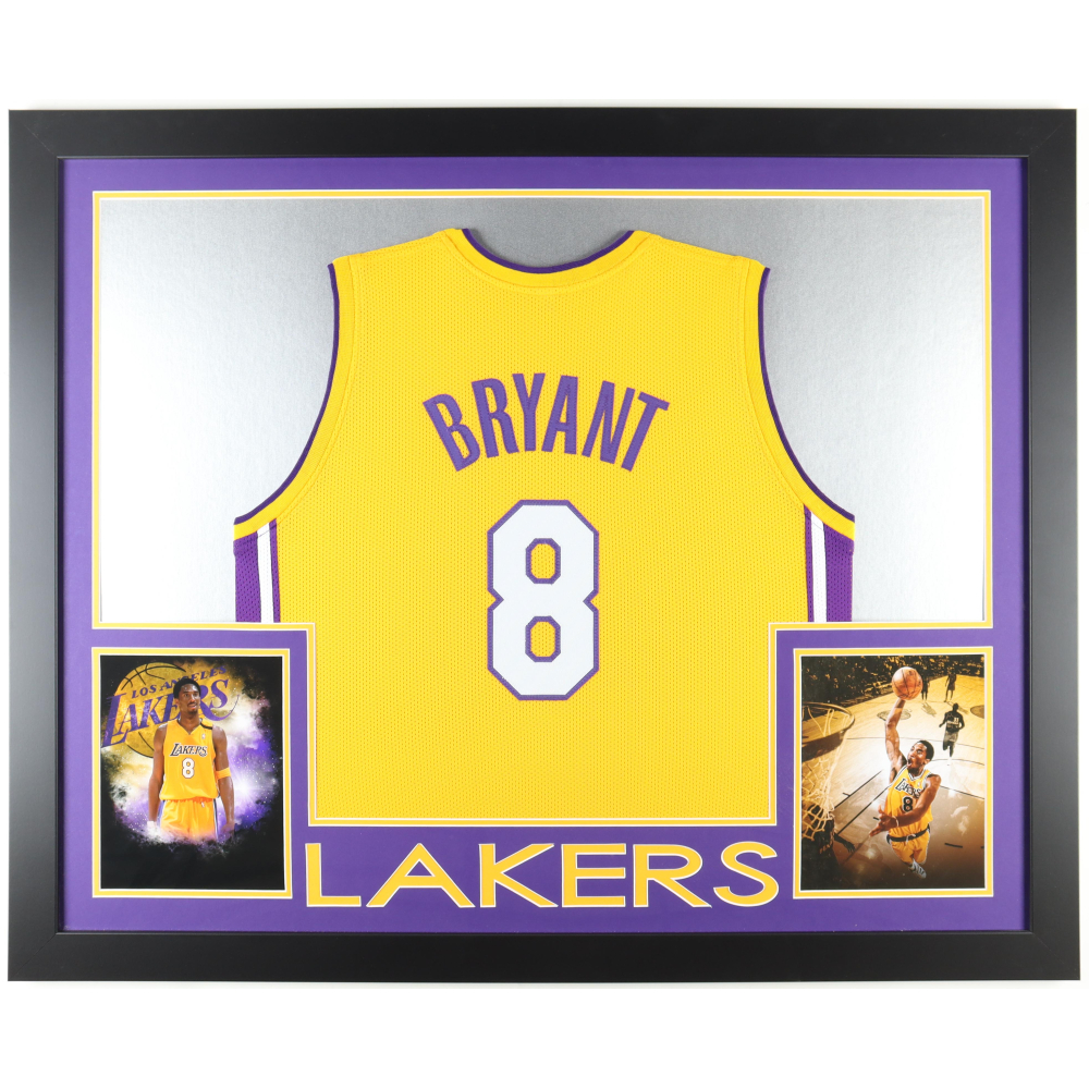 Kobe Bryant Custom Framed Jersey Display | Pristine Auction
