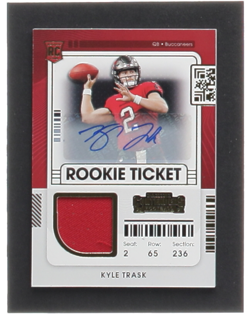 Kyle Trask 2021 Panini Contenders Rookie Ticket Swatch Autographs #21 ...