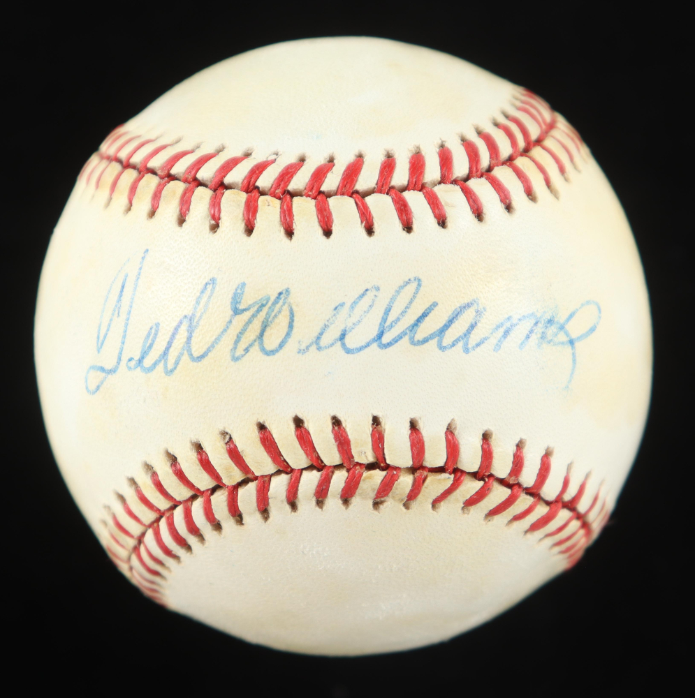Ted Williams Signed OAL Baseball (PSA) | Pristine Auction