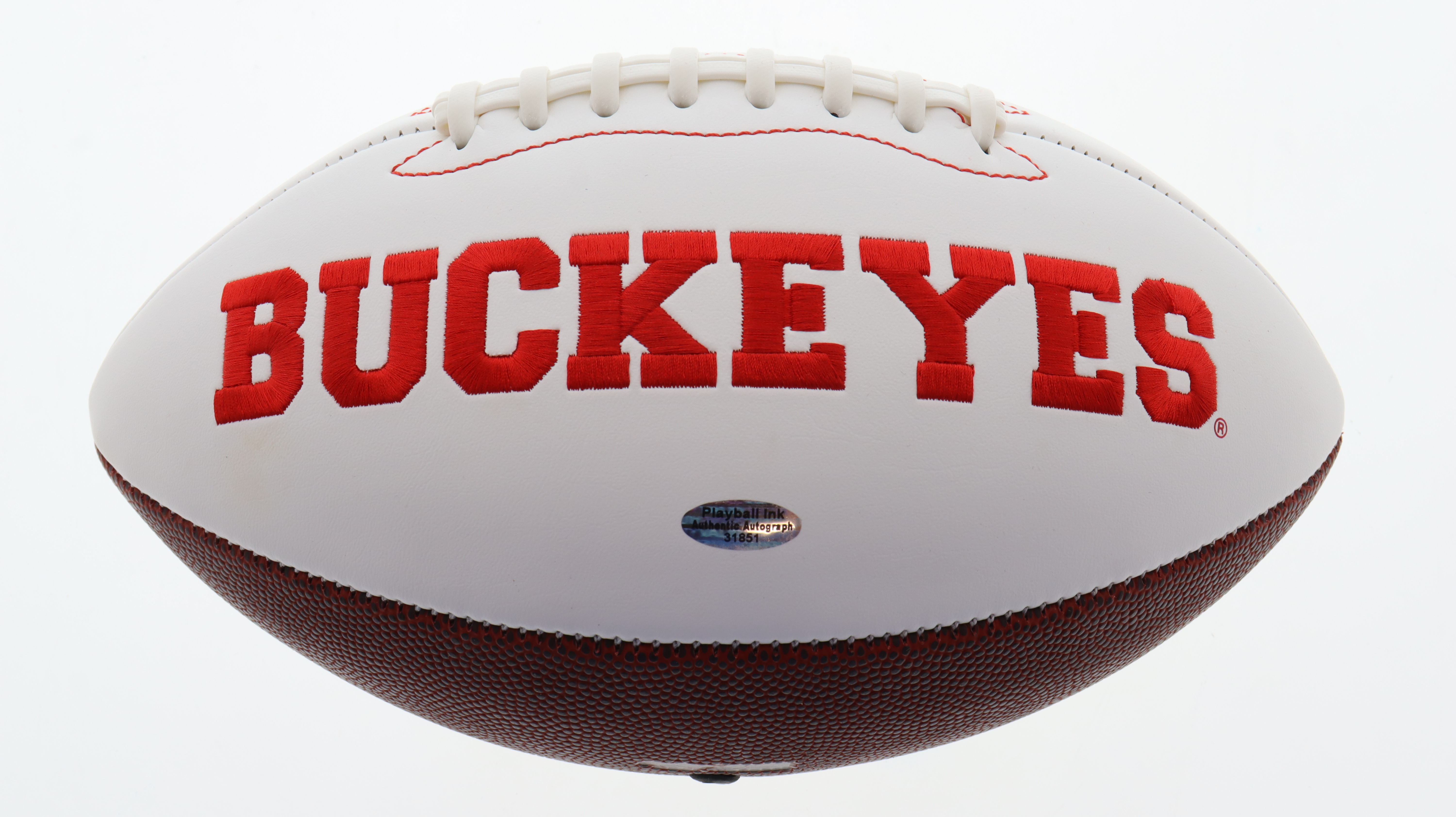 Ohio State Buckeyes Logo Football Signed By (5) with Miyan Williams ...