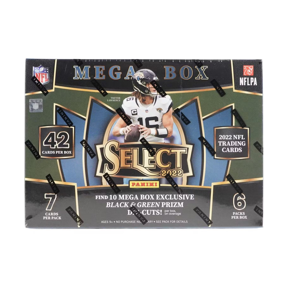 2022 Panini Select Football Mega Box with (6) Packs | Pristine Auction