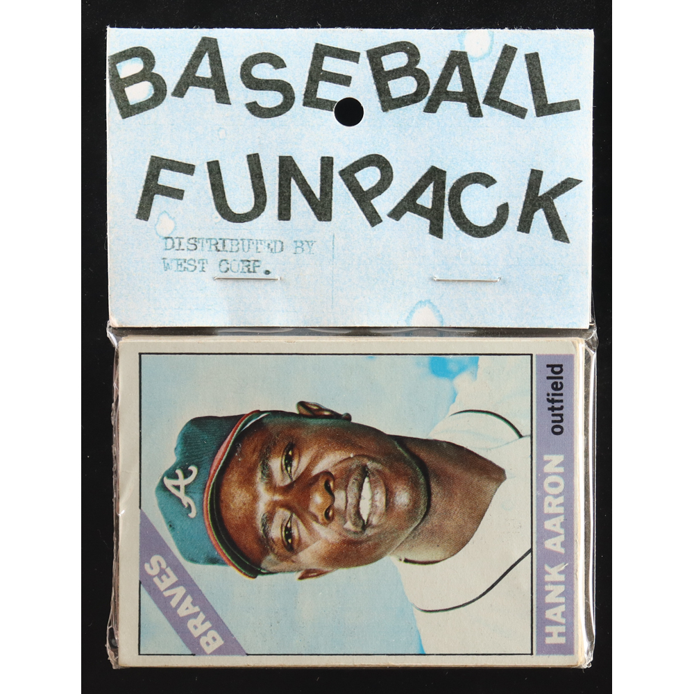 1966 Topps Baseball Card Fun Pack with (10) Cards | Pristine Auction