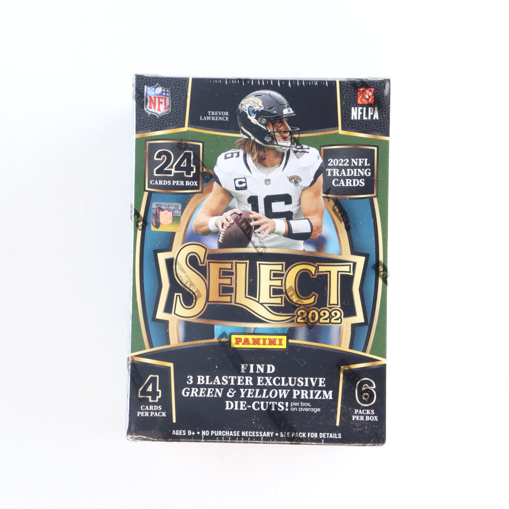 2022 Panini Select Football Blaster Box with (6) Packs | Pristine Auction