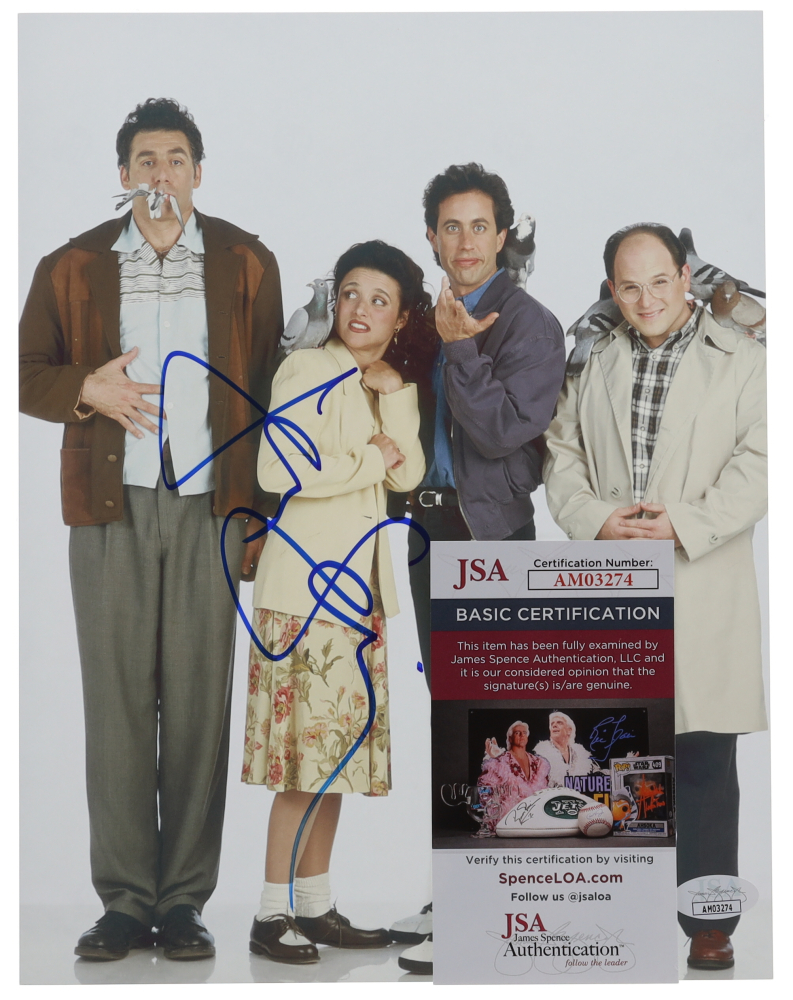 Jerry Seinfeld Signed "Seinfeld" 8x10 Photo (JSA) | Pristine Auction