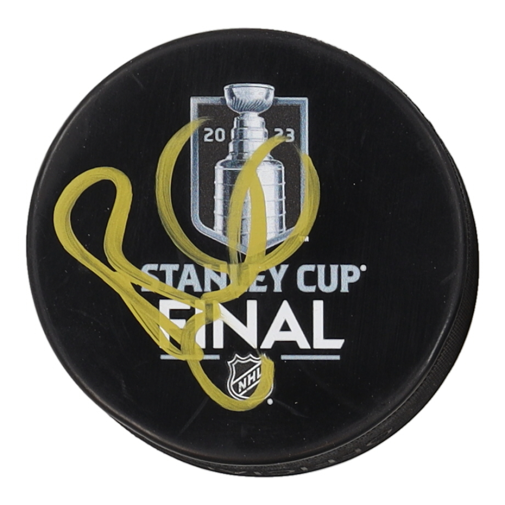 Bruce Cassidy Signed 2023 Stanley Cup Final Hockey Puck (JSA ...