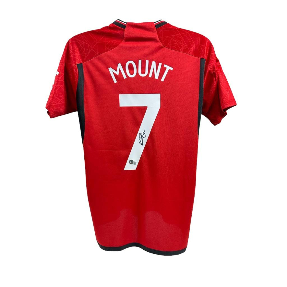 Mason Mount Signed Manchester United Jersey (Beckett) | Pristine Auction