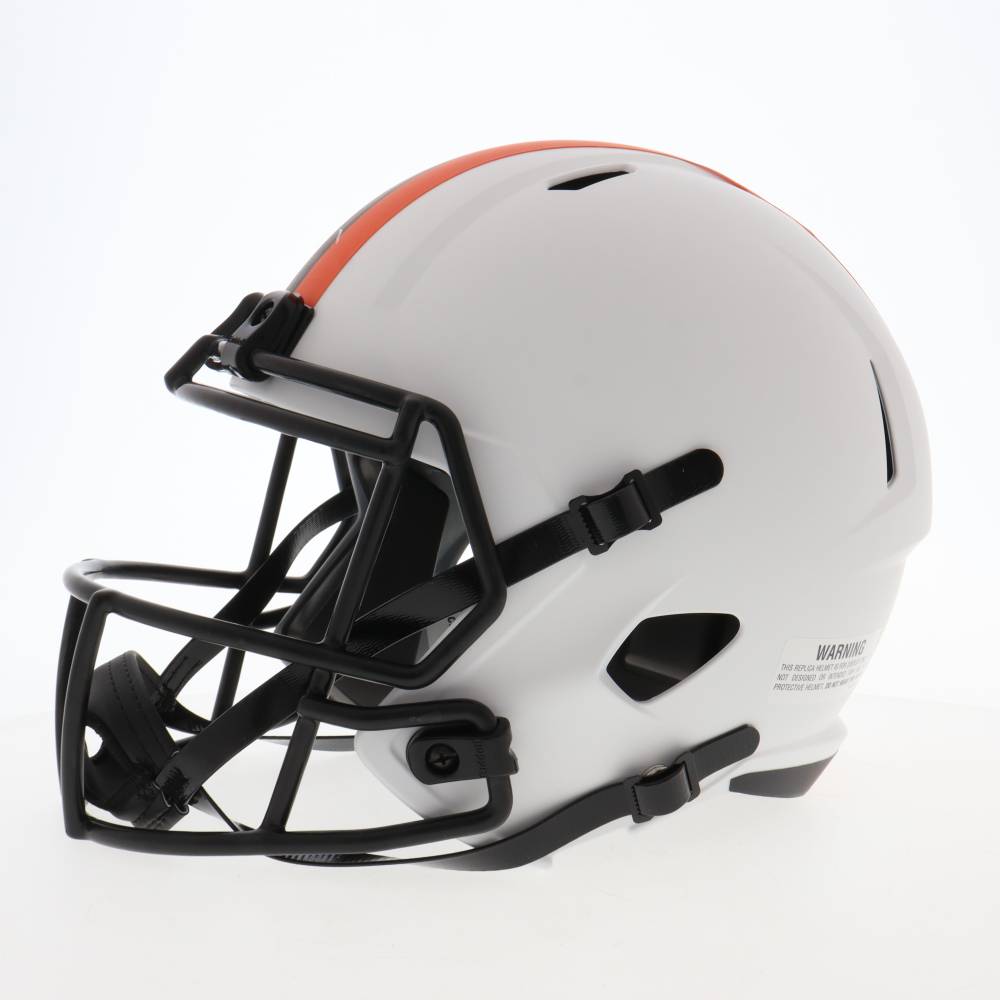 Joe Thomas Signed Browns Full-Size Lunar Eclipse Alternate Speed Helmet ...