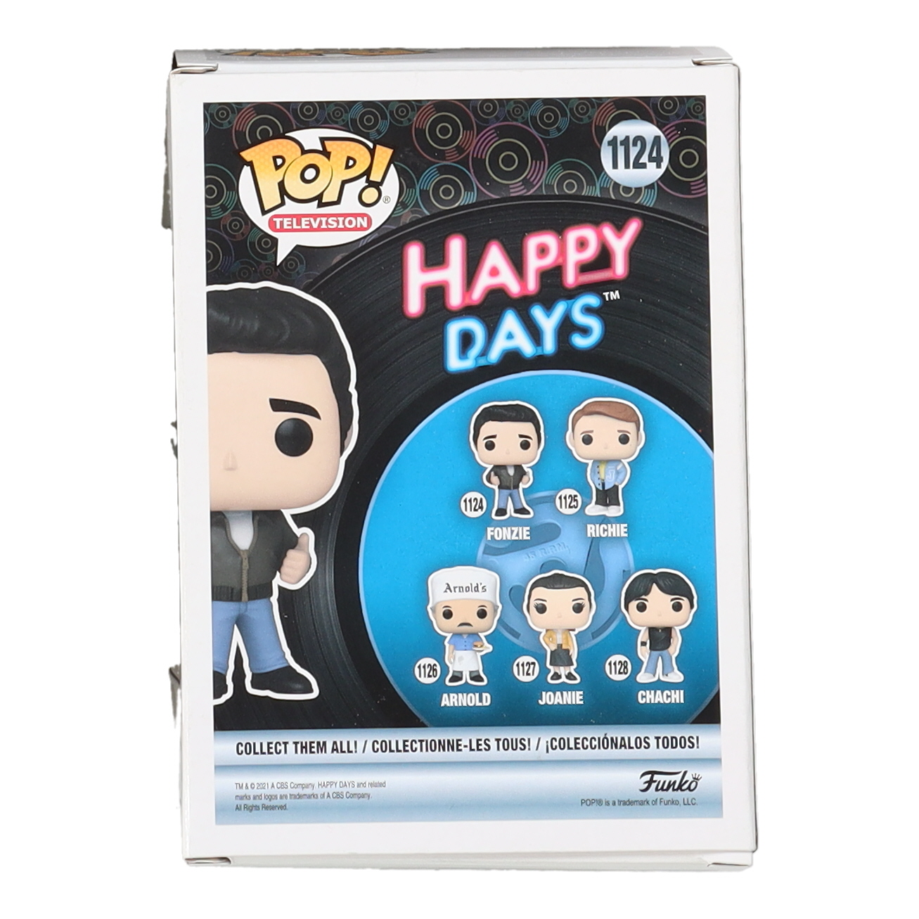 Henry Winkler Signed "Happy Days" #1124 Fonzie Funko Pop! Vinyl Figure ...
