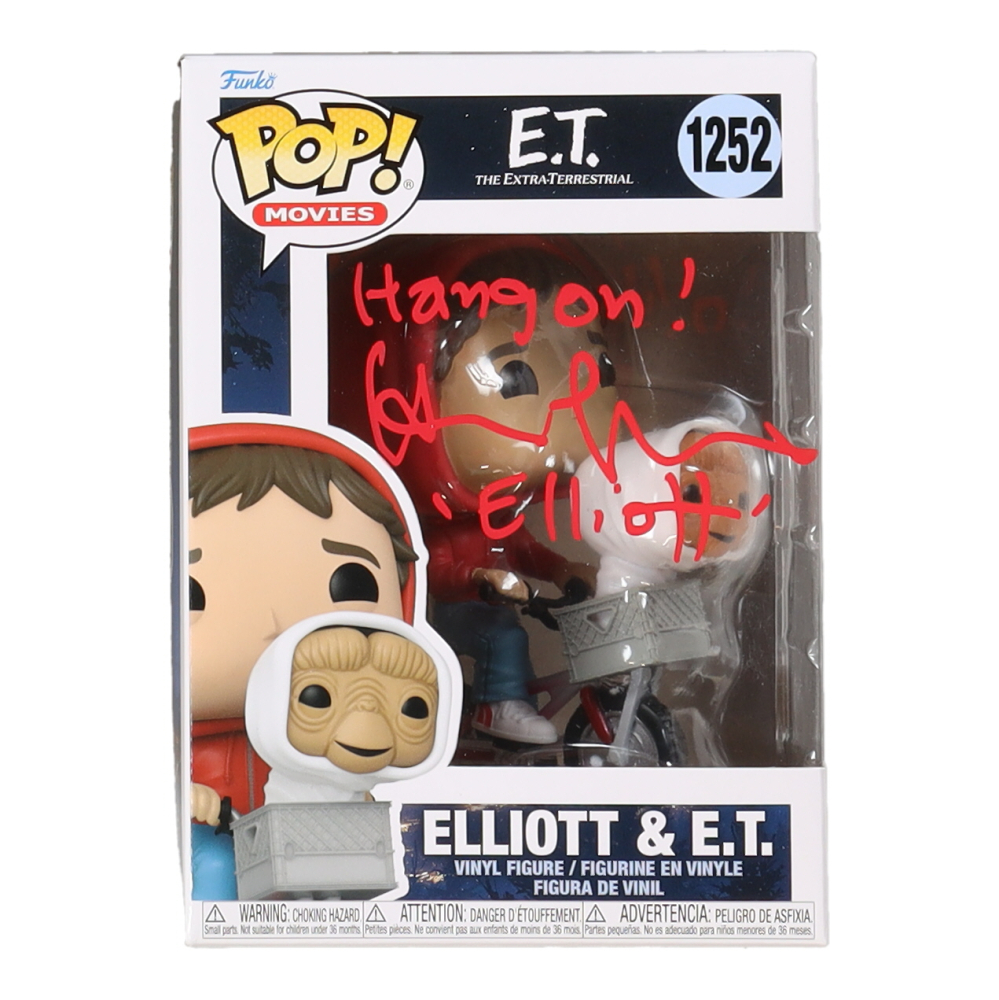 Henry Thomas Signed "E.T. the Extra-Terrestrial" #1252 Elliott & E.T ...