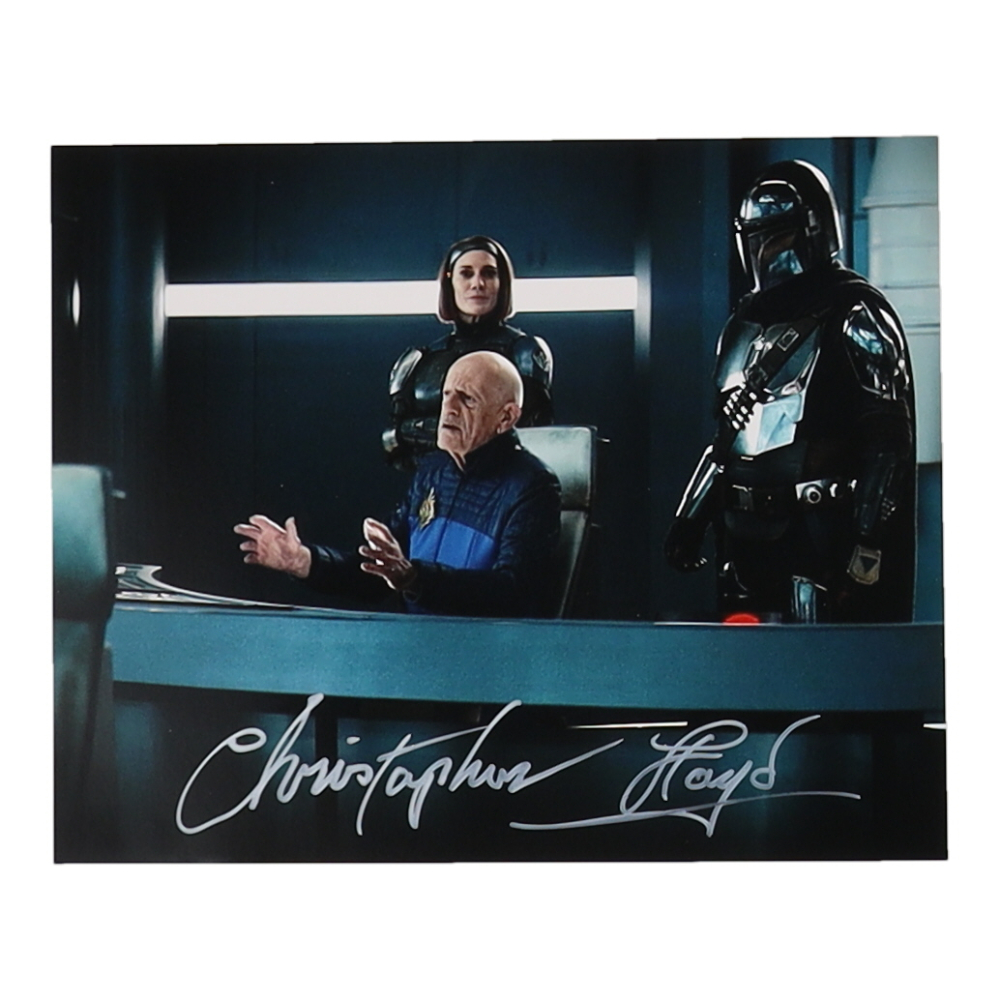 Christopher Lloyd Signed "The Mandalorian" 8x10 Photo (AutographCOA ...