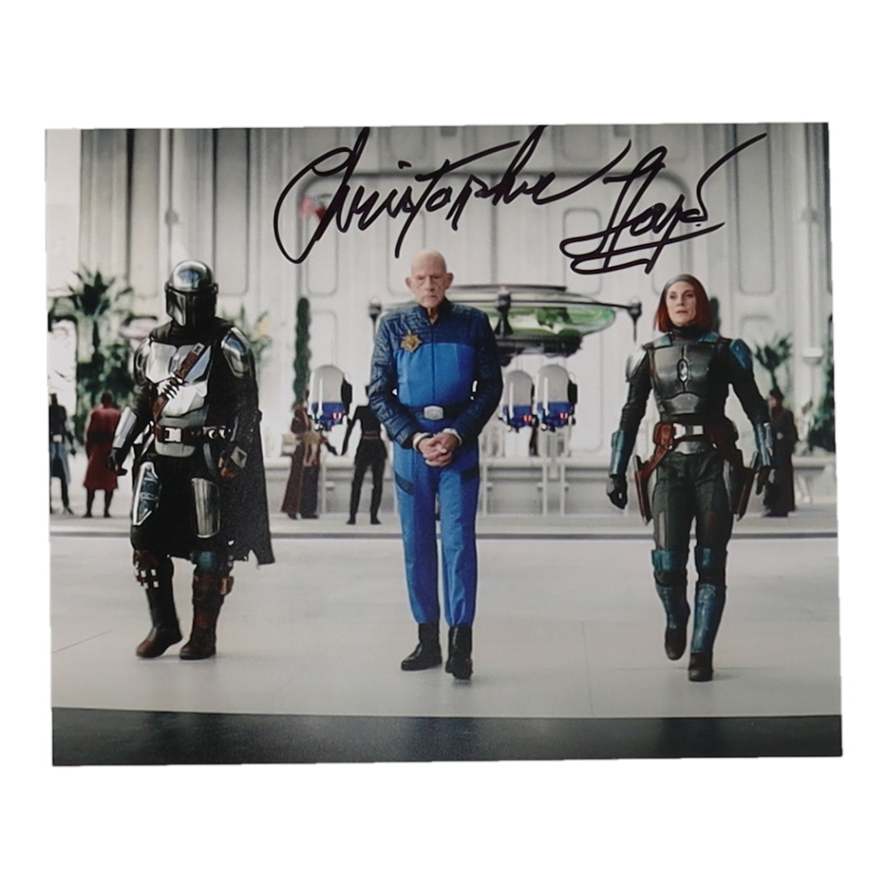 Christopher Lloyd Signed "The Mandalorian" 8x10 Photo (AutographCOA ...