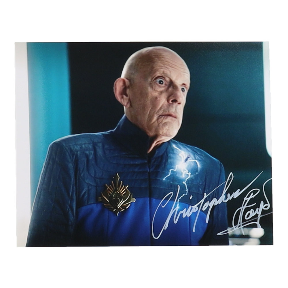 Christopher Lloyd Signed "The Mandalorian" 8x10 Photo (AutographCOA ...