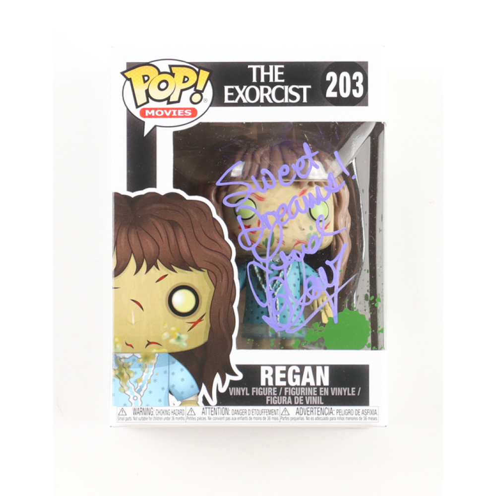 Linda Blair Signed "The Exorcist" #203 Regan Funko Pop! Vinyl Figure ...