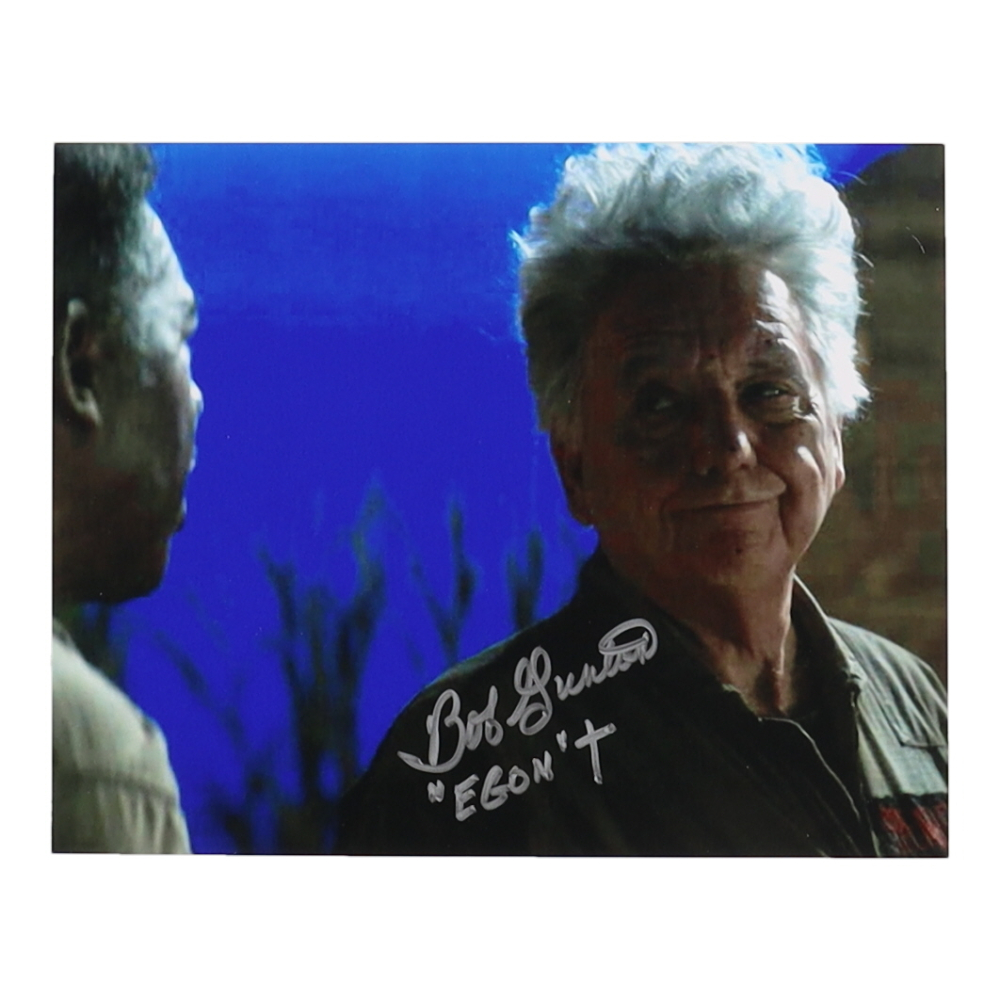 Bob Gunton Signed "Ghostbusters: Afterlife" 8x10 Photo Inscribed "Egon ...