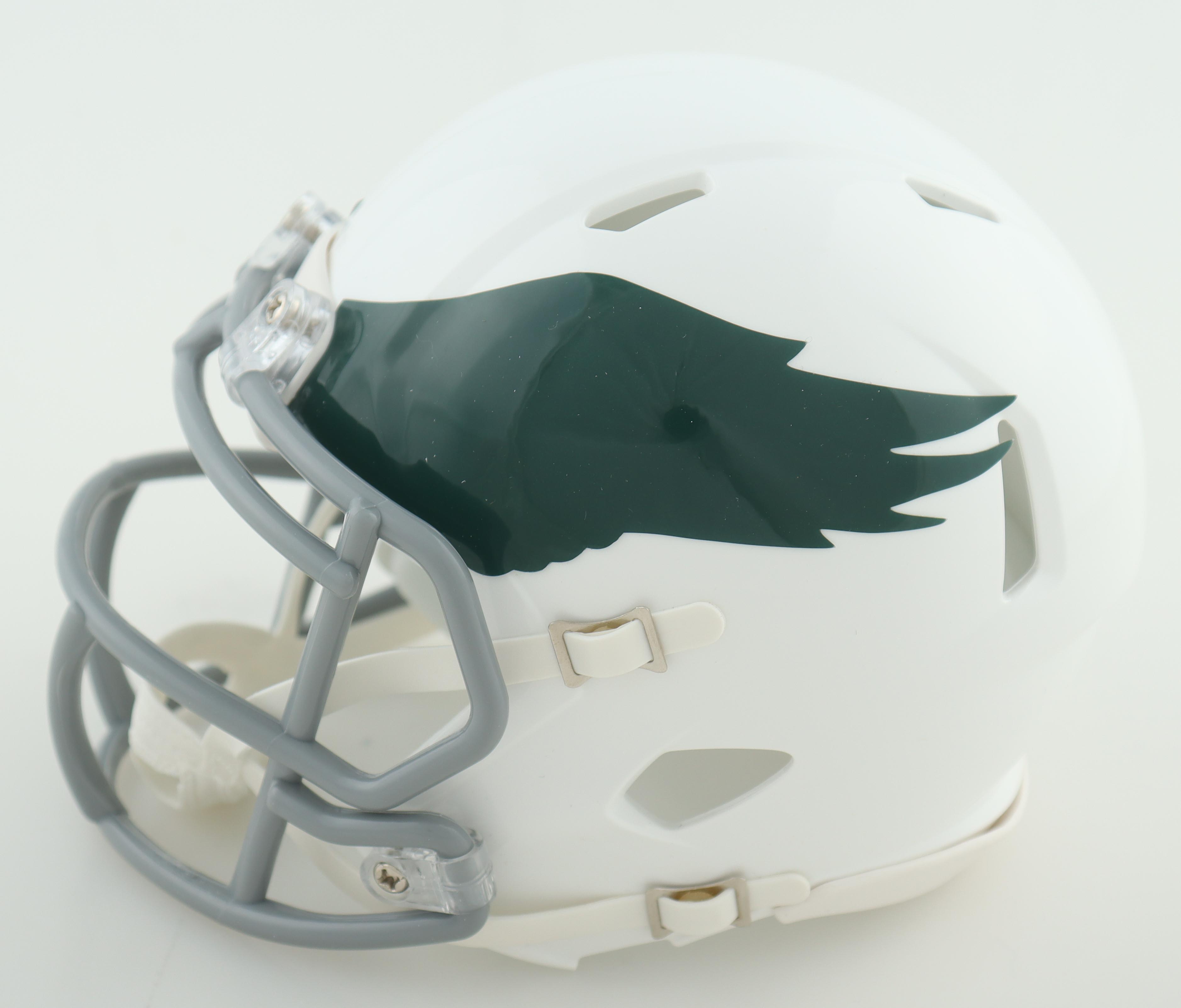 Vince Papale Signed Eagles Mini Helmet Inscribed "Invincible" (JSA ...