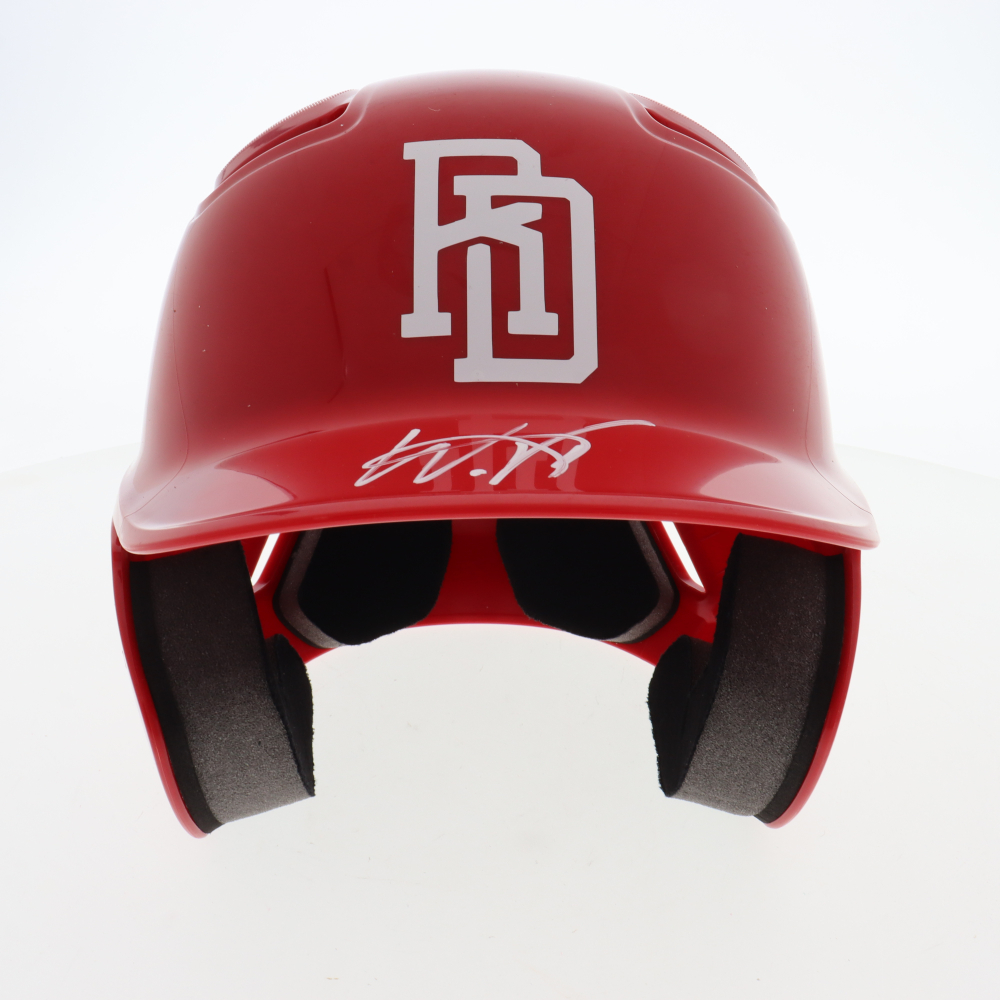 Wander Franco Signed Dominican Republic Full-Size Authentic On-Field ...