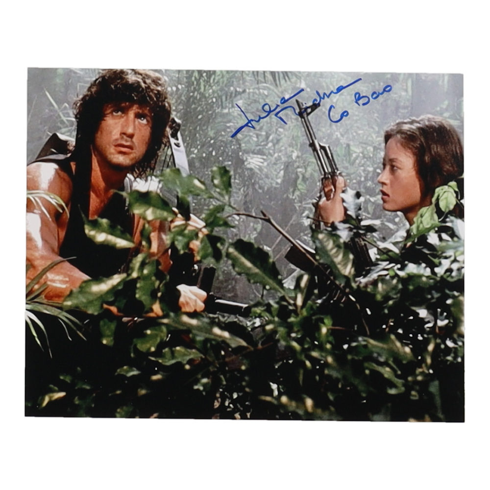Julia Nickson Signed "Rambo: First Blood Part II" 8x10 Photo Inscribed ...