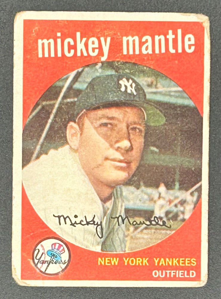 Mickey Mantle 1959 Topps #10 | Pristine Auction