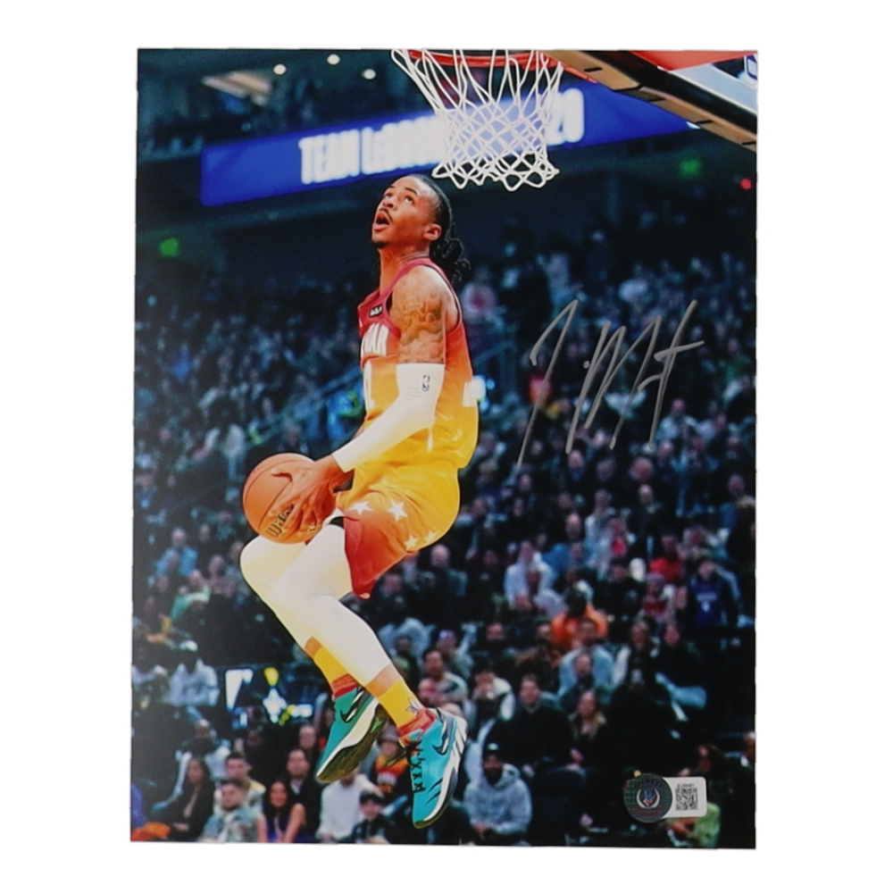 Ja Morant Signed Grizzlies 8x10 Photo (Beckett) | Pristine Auction