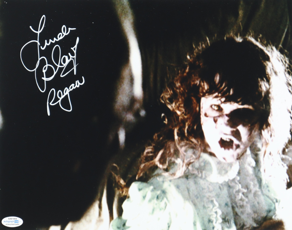 Linda Blair Signed "The Exorcist" 11x14 Photo Inscribed "Regan ...