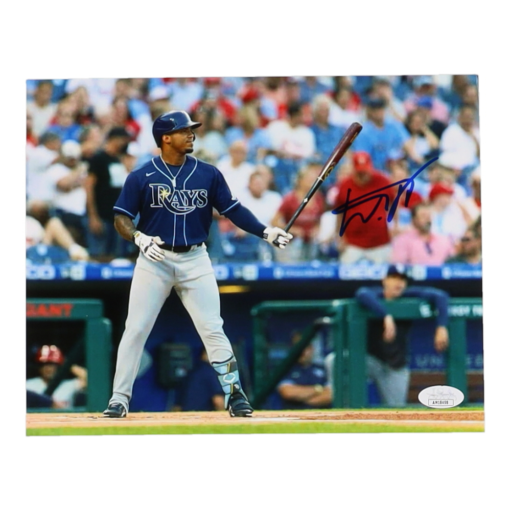 Wander Franco Signed Rays 8x10 Photo (JSA) | Pristine Auction