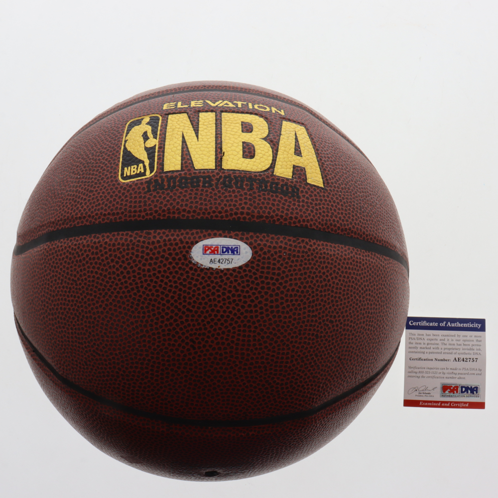 Charles Oakley Signed NBA Basketball Inscribed "Oak Tree" (PSA ...