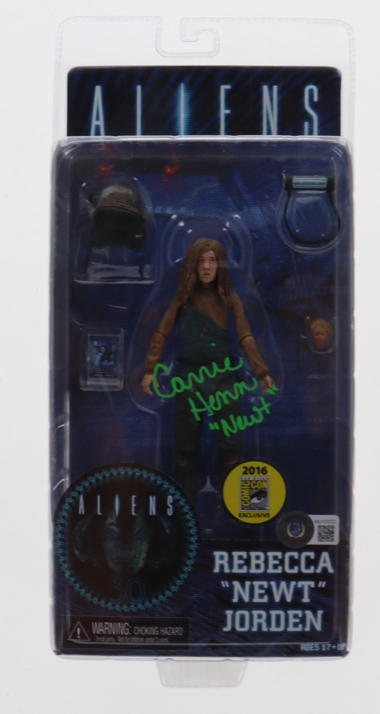 Carrie Henn Signed "Aliens" Rebecca "Newt" Jorden Action Figure ...
