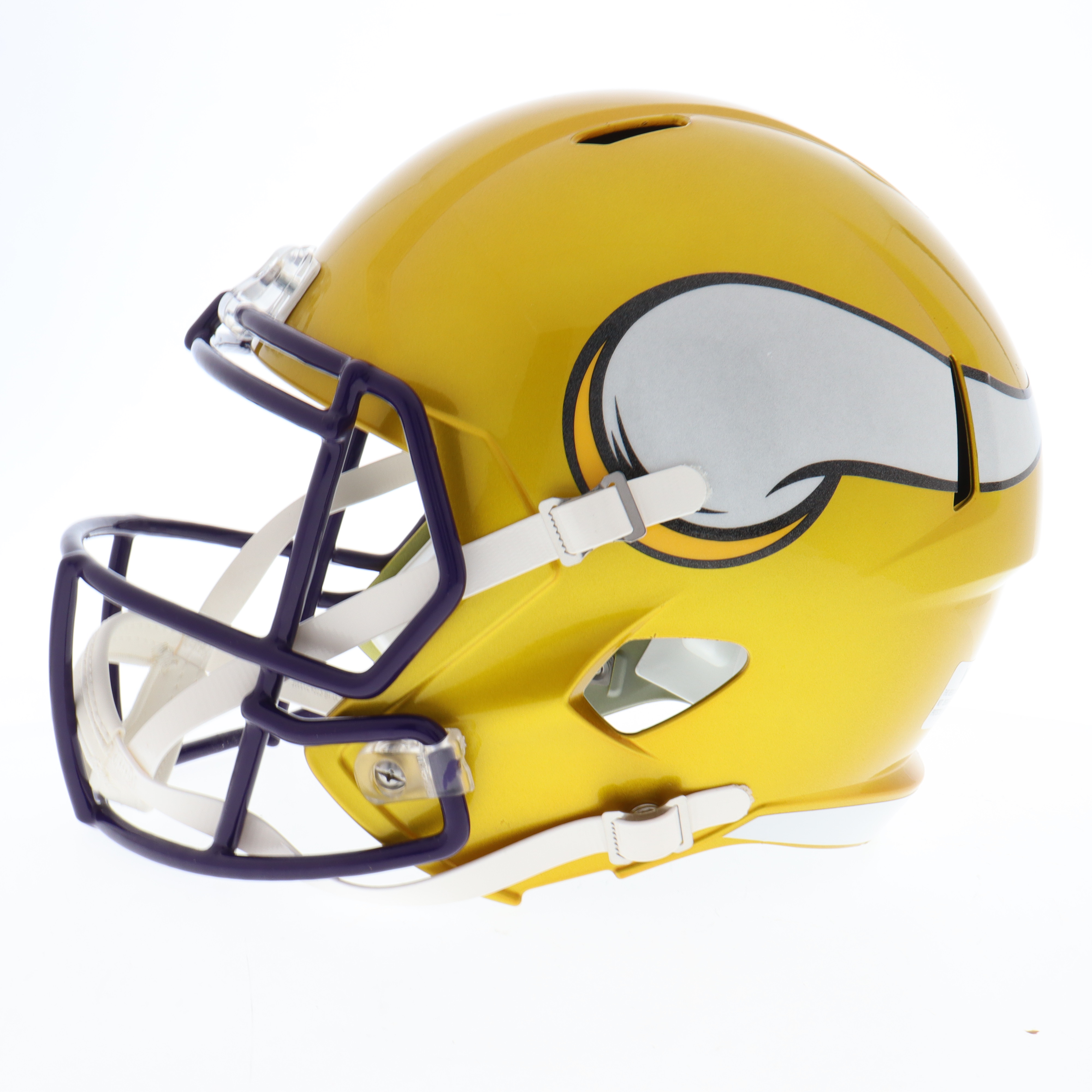 Dalvin Cook Signed Vikings Full-Size Flash Alternate Speed Helmet ...