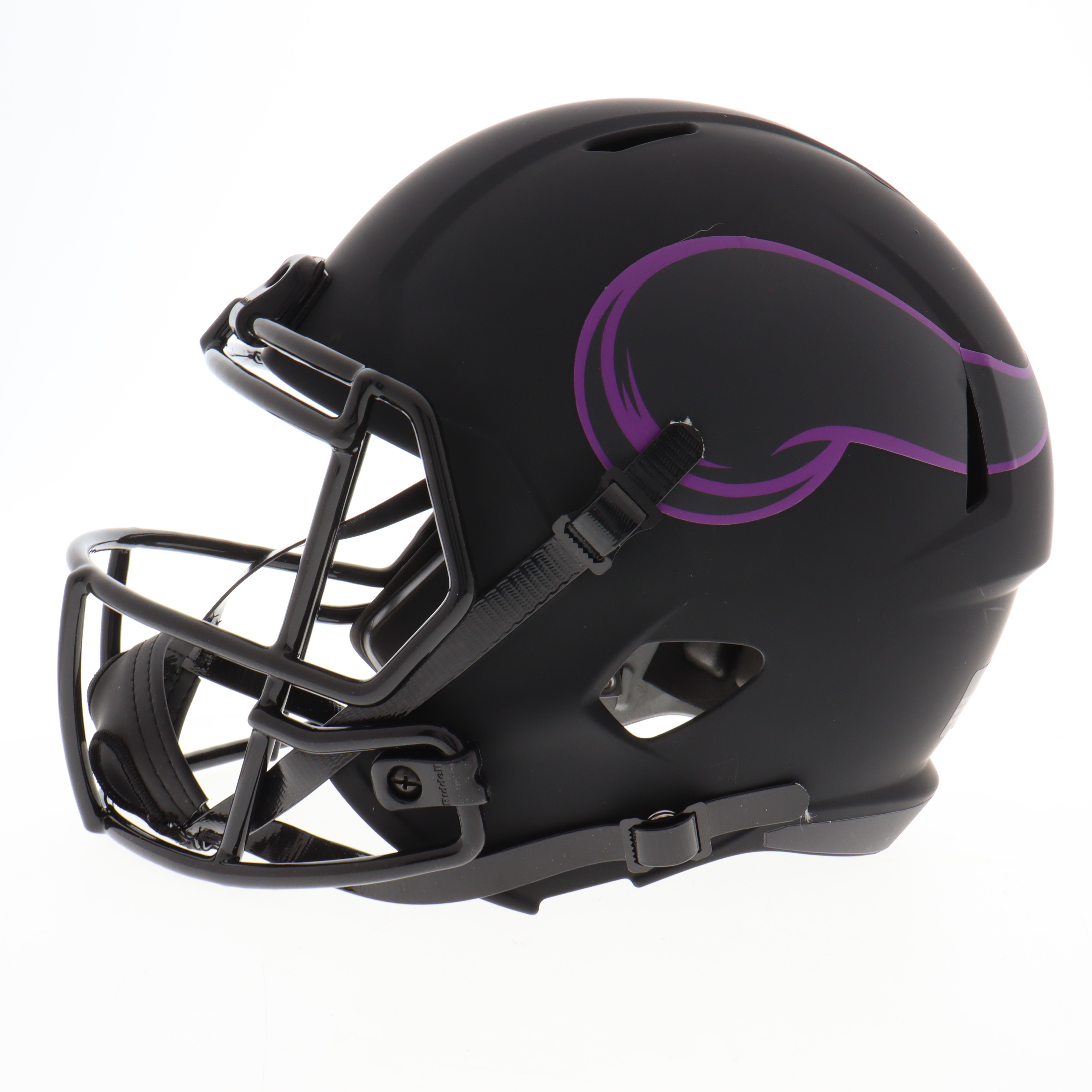 Dalvin Cook Signed Vikings Full-Size Eclipse Alternate Speed Helmet ...