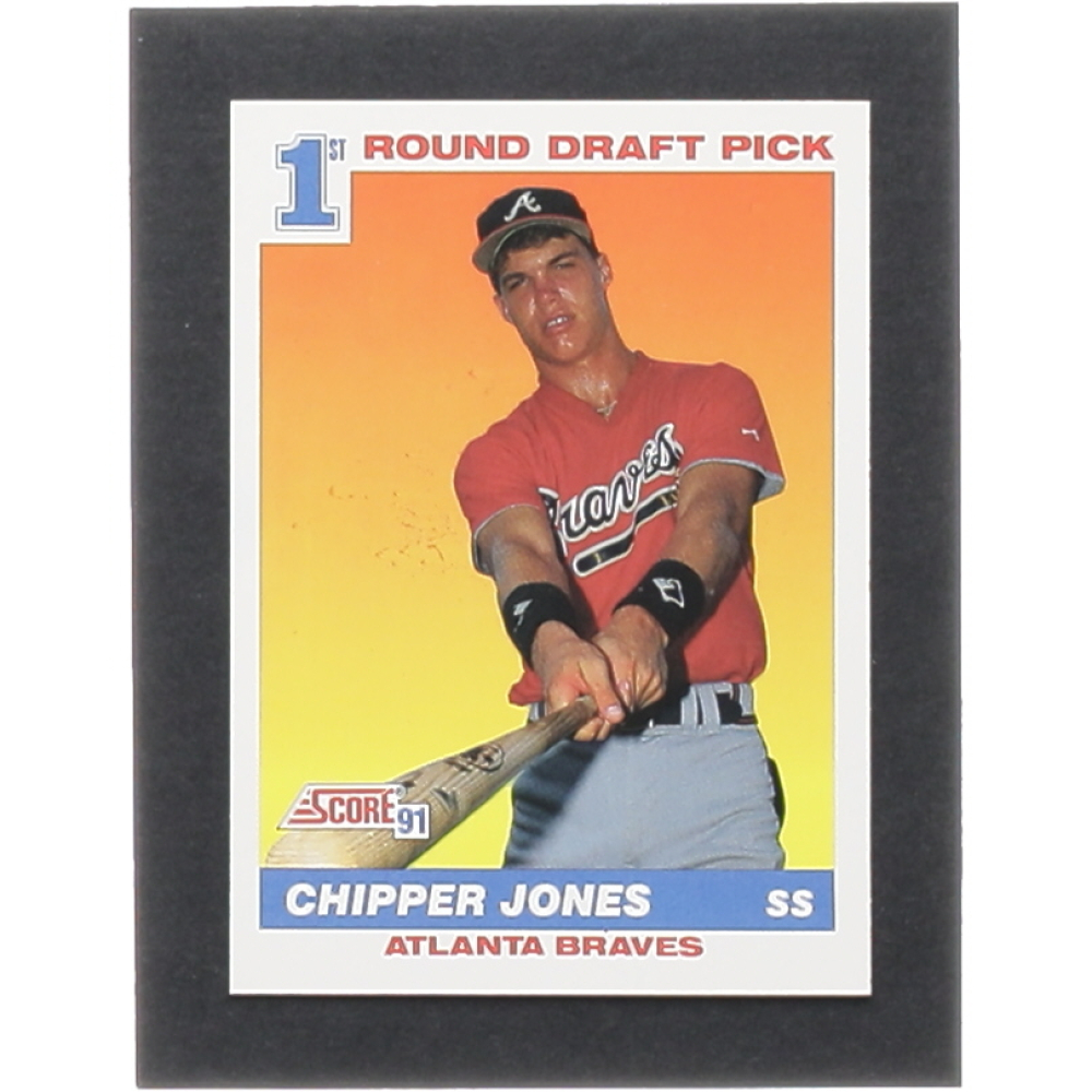 Chipper Jones 1991 Score #671 RC | Pristine Auction