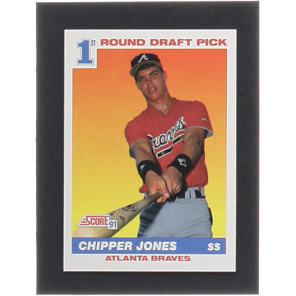Chipper Jones 1991 Score #671 RC | Pristine Auction