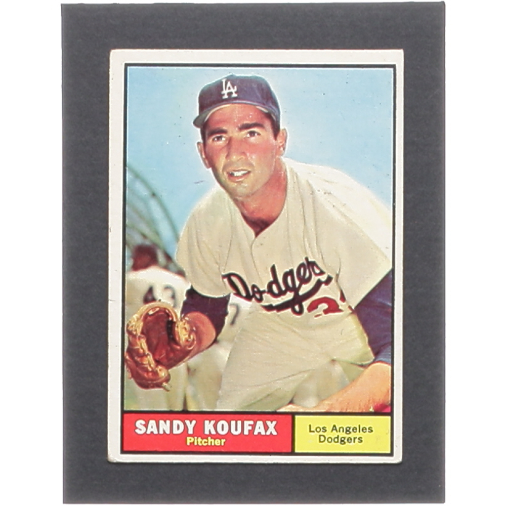 Sandy Koufax 1961 Topps #344 | Pristine Auction