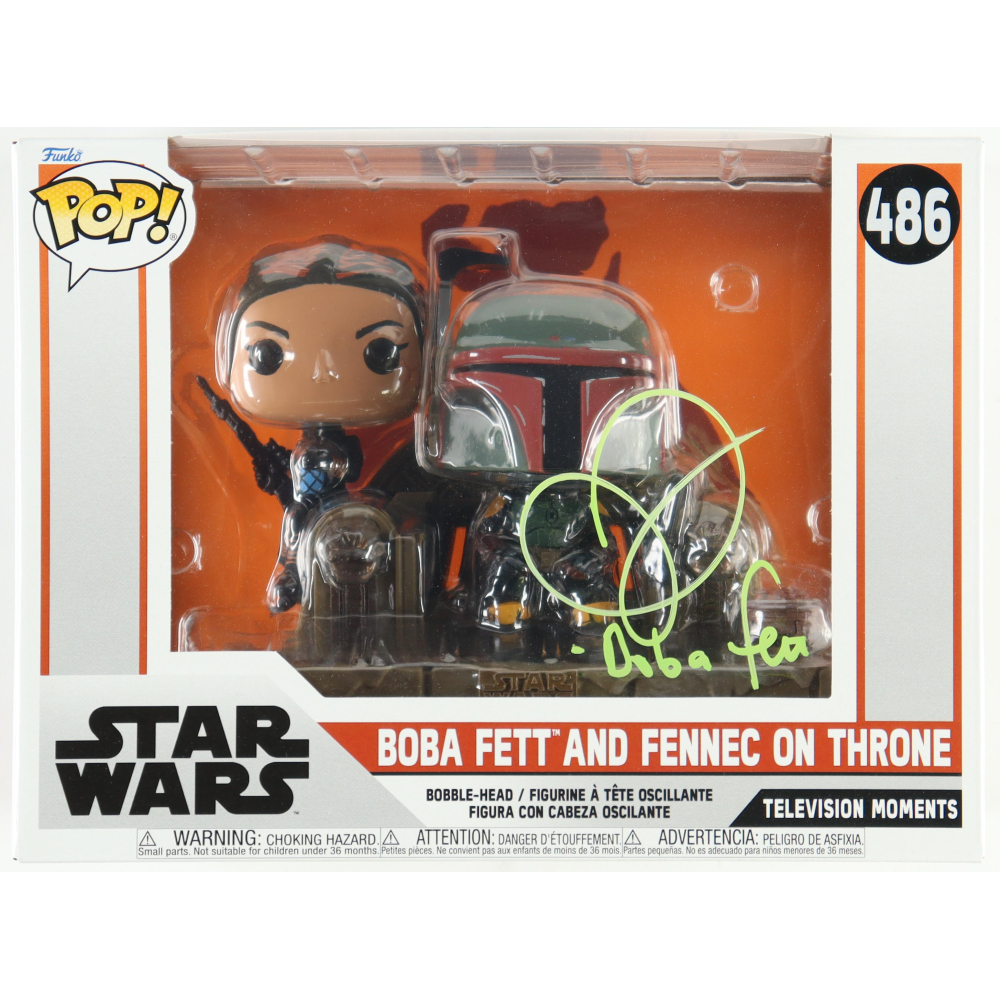 Daniel Logan Signed "Star Wars" Boba Fett And Fennec On Throne #486 ...